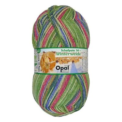 Opal Schafpate 14 Winterweide / "Winter pasture", fingering/4ply, 100g, 425m approx., Yarn ...